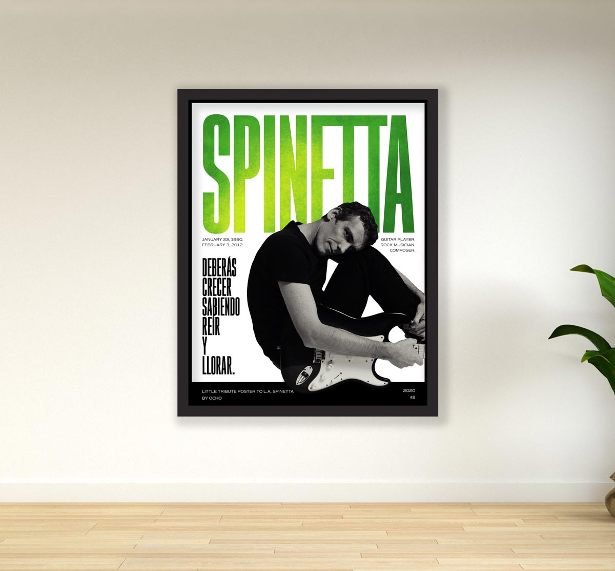 Little Tribute Posters – #2 Luis Alberto Spinetta | Esto No Es